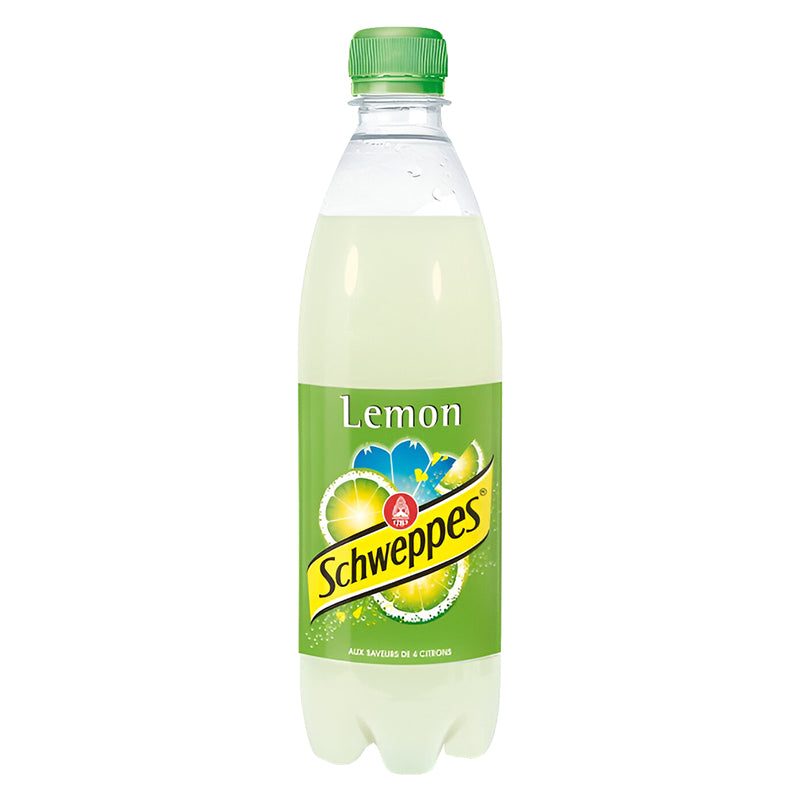 Schweppes Lemon 50 cl Pack de 12 – Boisson Rafraîchissante – ABM Grossiste