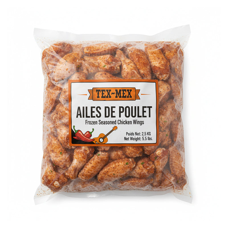 Te x Me x Ailes De Poulet 2.5Kg – Poulet (Pack de 4) – ABM Grossiste